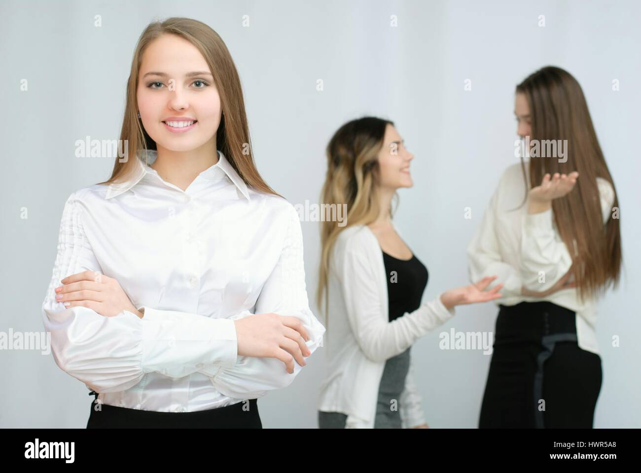 Corporate themed image of business people Stock Photo - Alamy