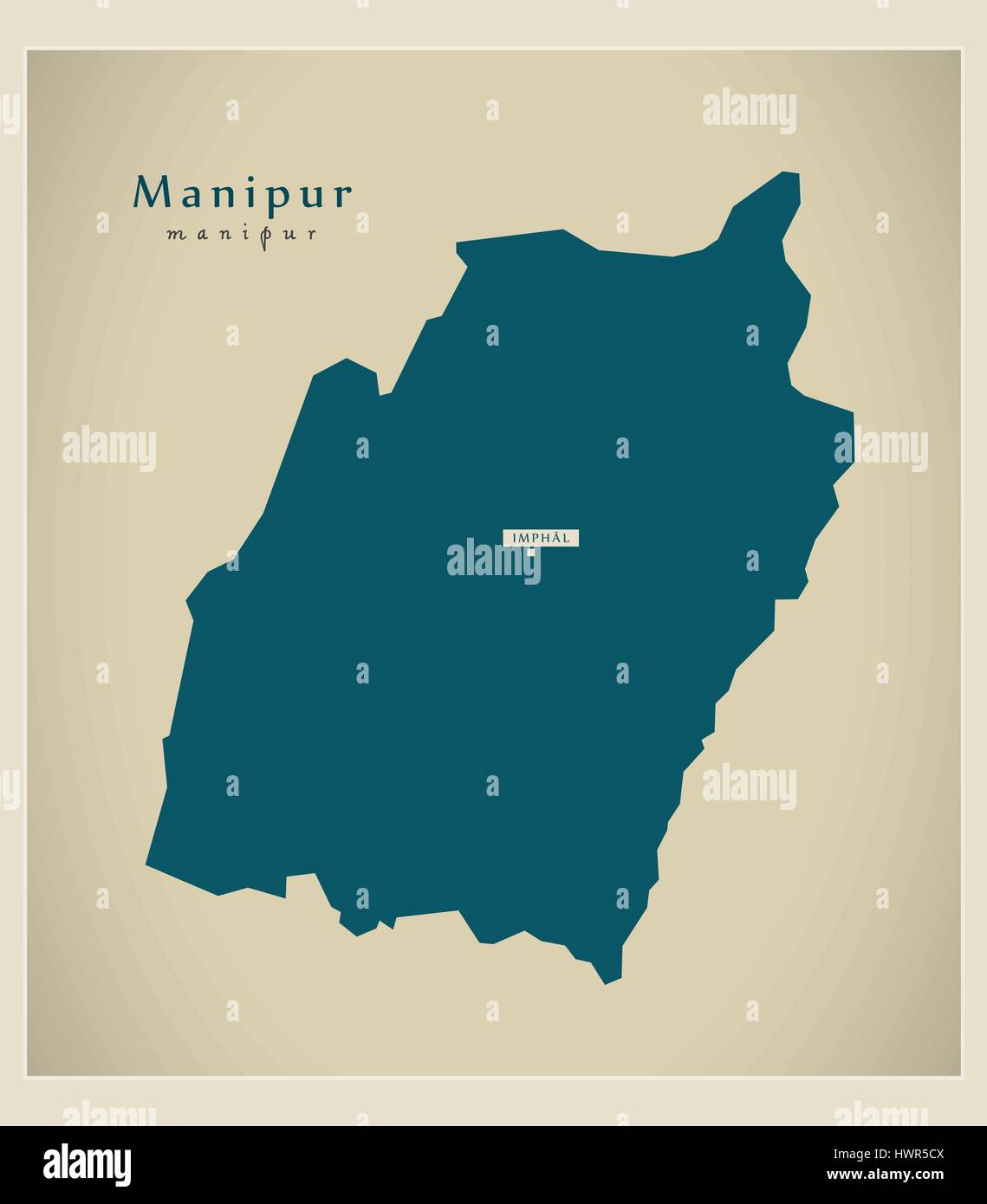 Map manipur in Stock Vector Images - Alamy