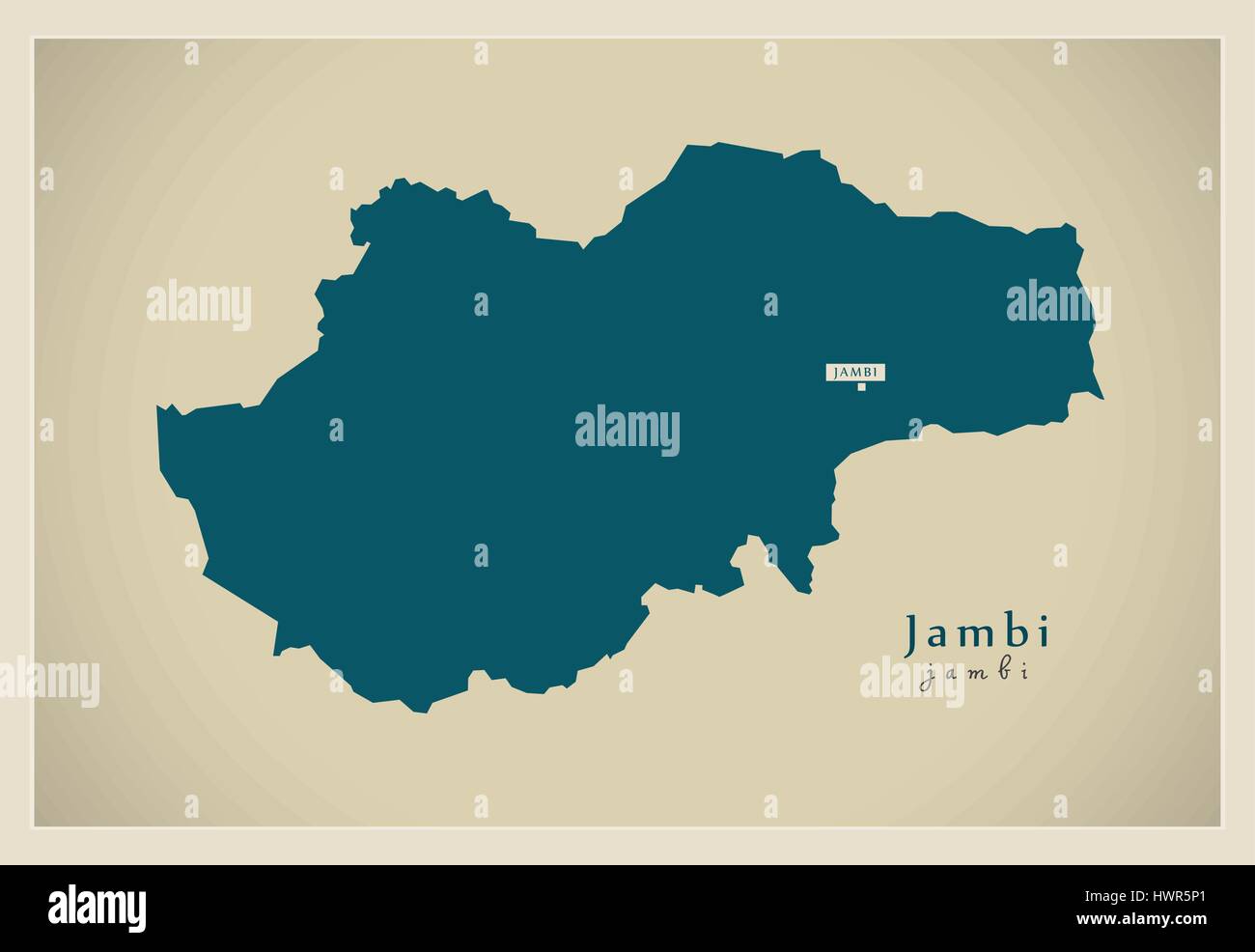 Map of jambi hi-res stock photography and images - Alamy