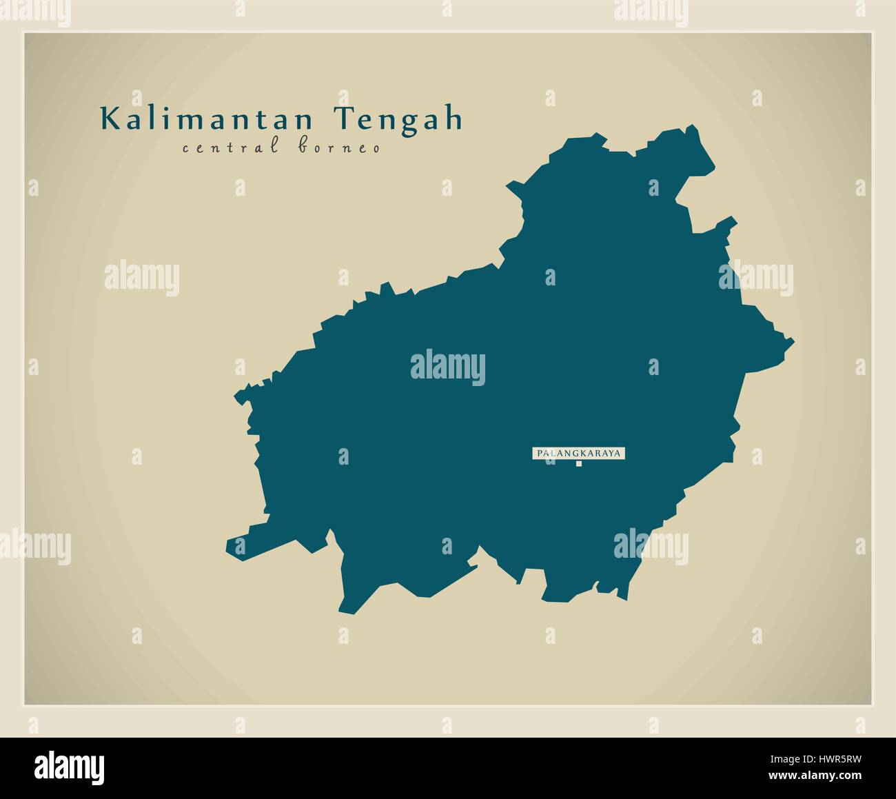 Kalimantan map Stock Vector Images - Alamy