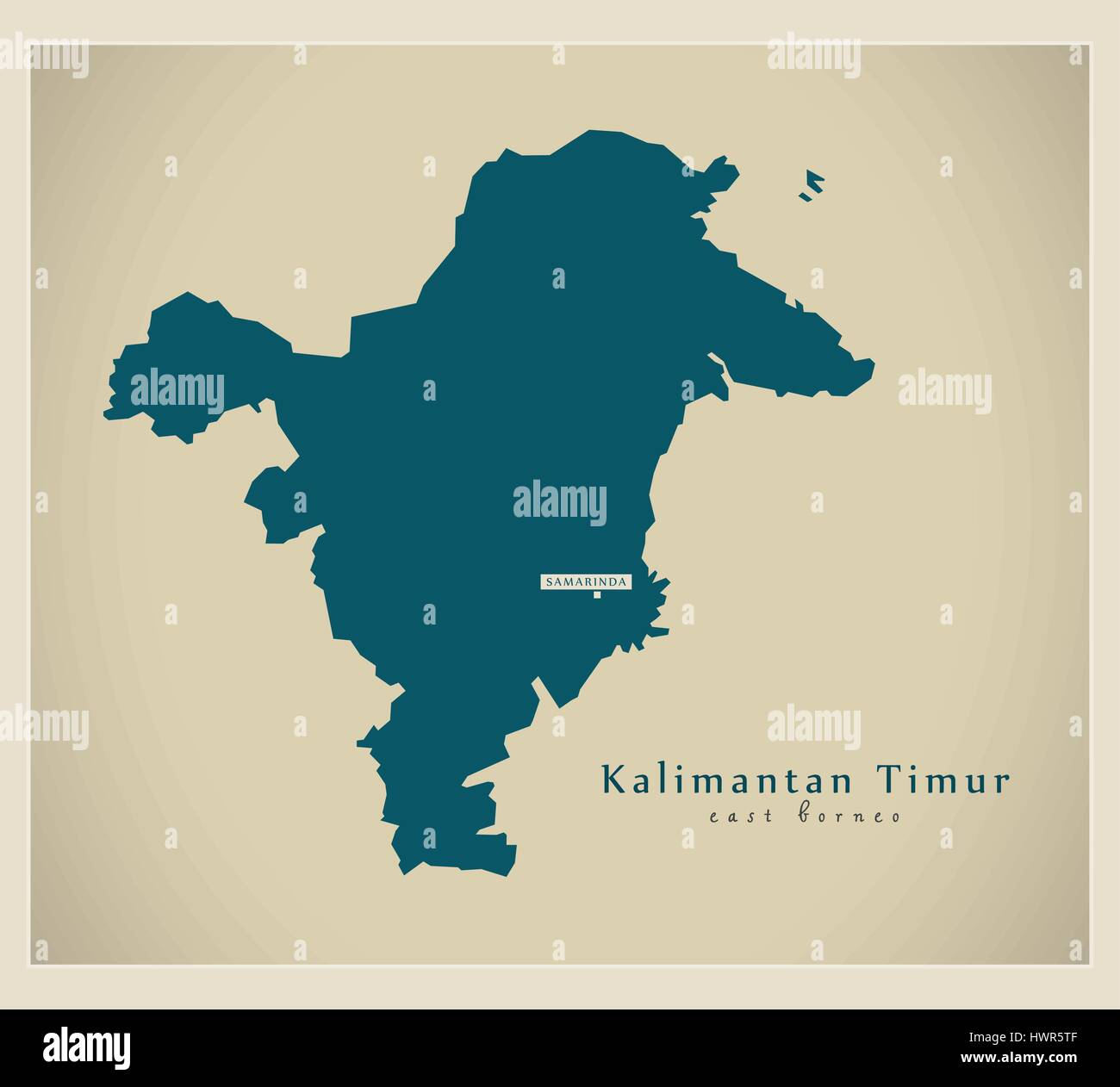 Kalimantan timur vector vectors hi-res stock photography and images - Alamy