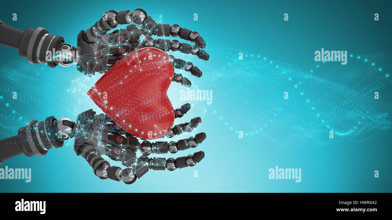 Helix dotted pattern against green vignette Stock Photo - Alamy