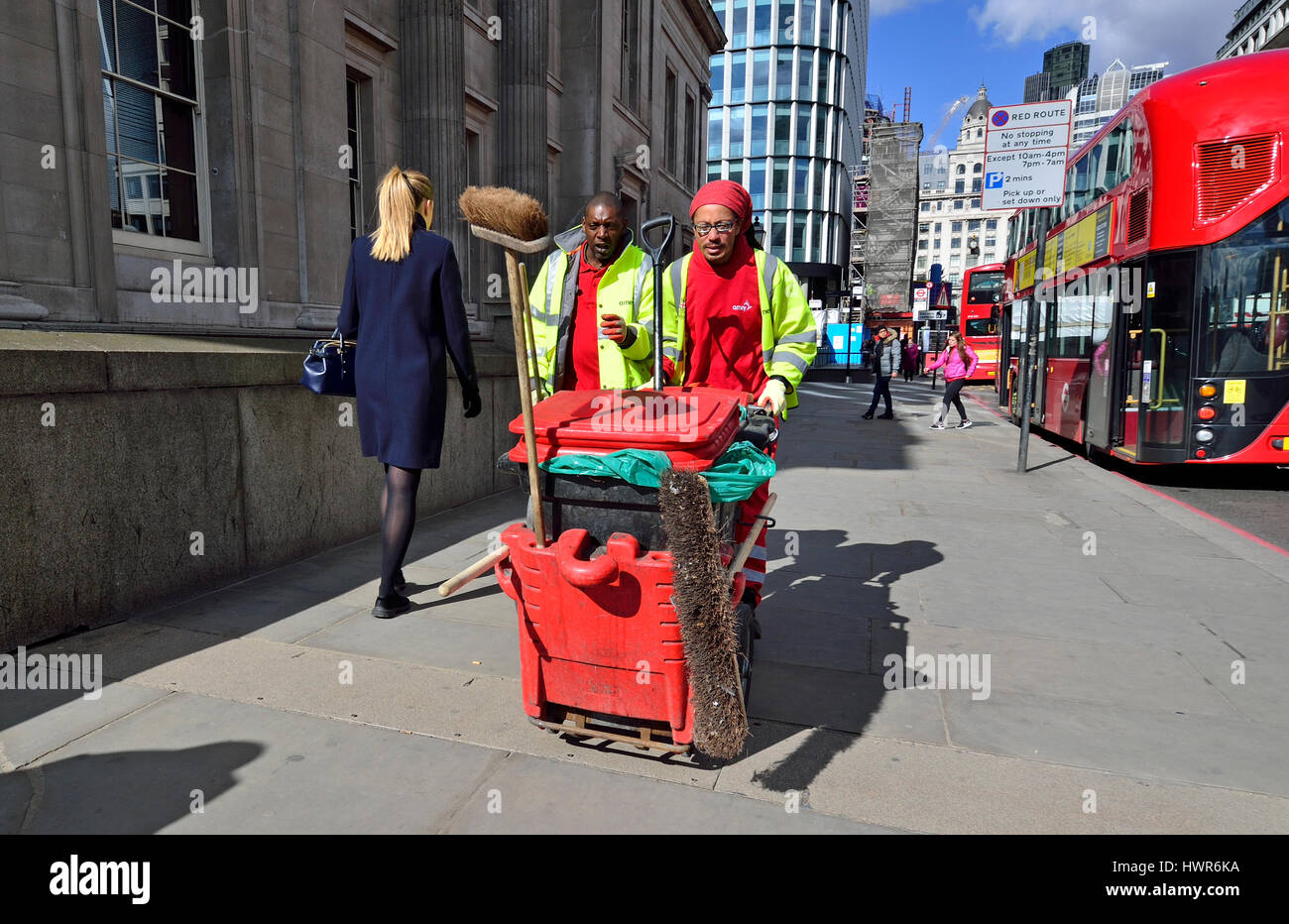 Council road sweeper hi-res stock photography and images - Alamy