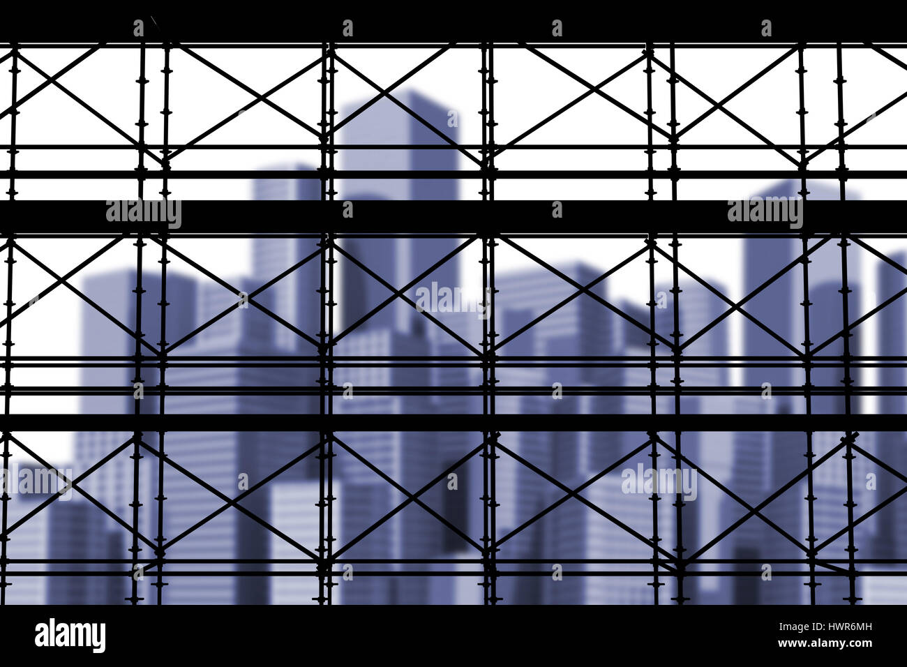 Digital scaffolding hi-res stock photography and images - Alamy