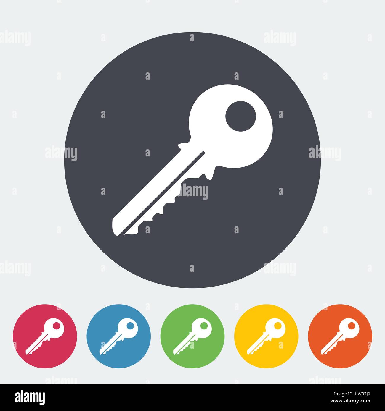 Large key and lock Stock Vector Images - Alamy