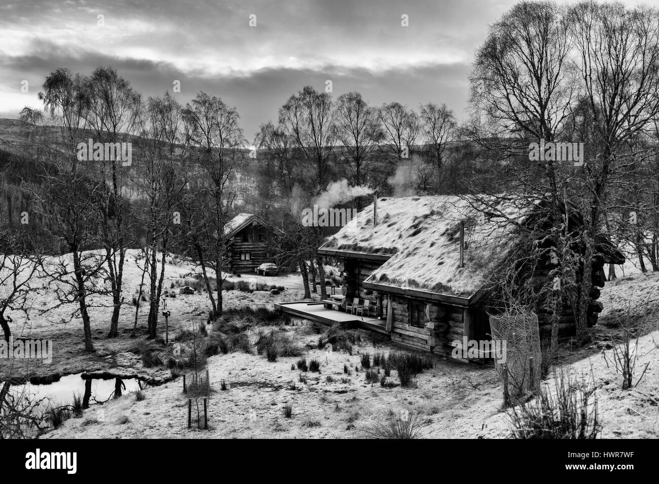 Highlands cabin hi-res stock photography and images - Alamy