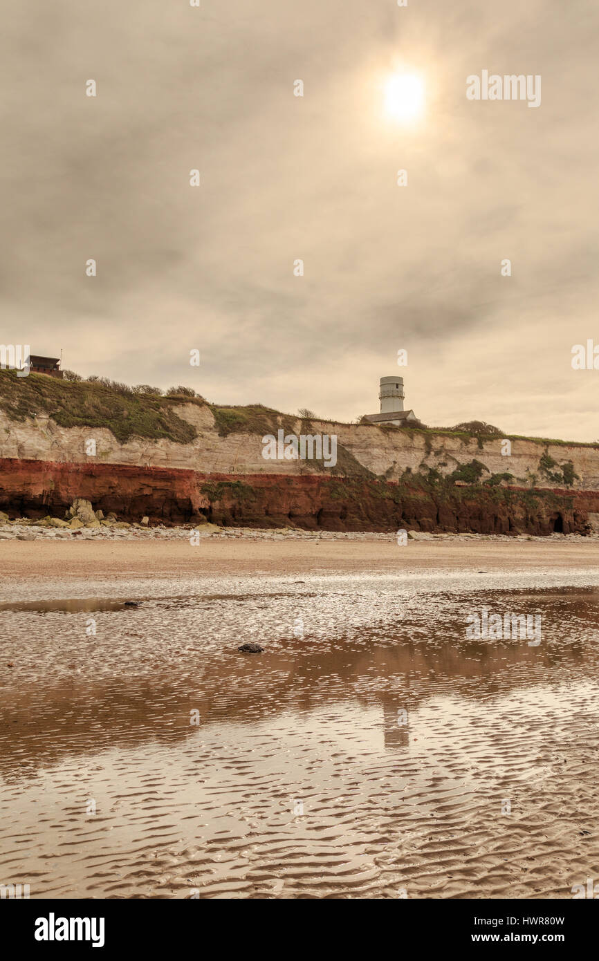 HUNSTANTON, ENGLAND - MARCH 10: Old Hunstanton Lighthouse (now a ...