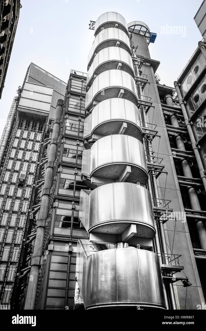 Lloyds insurance building, City of London, England Stock Photo - Alamy