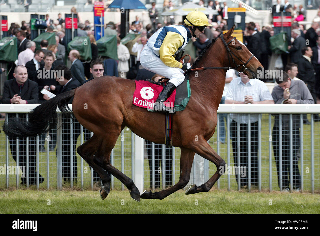 JARDINES LOOKOUT RIDDEN BY K.FALLON YORK RACECOURSE YORK ENGLAND 15 May ...