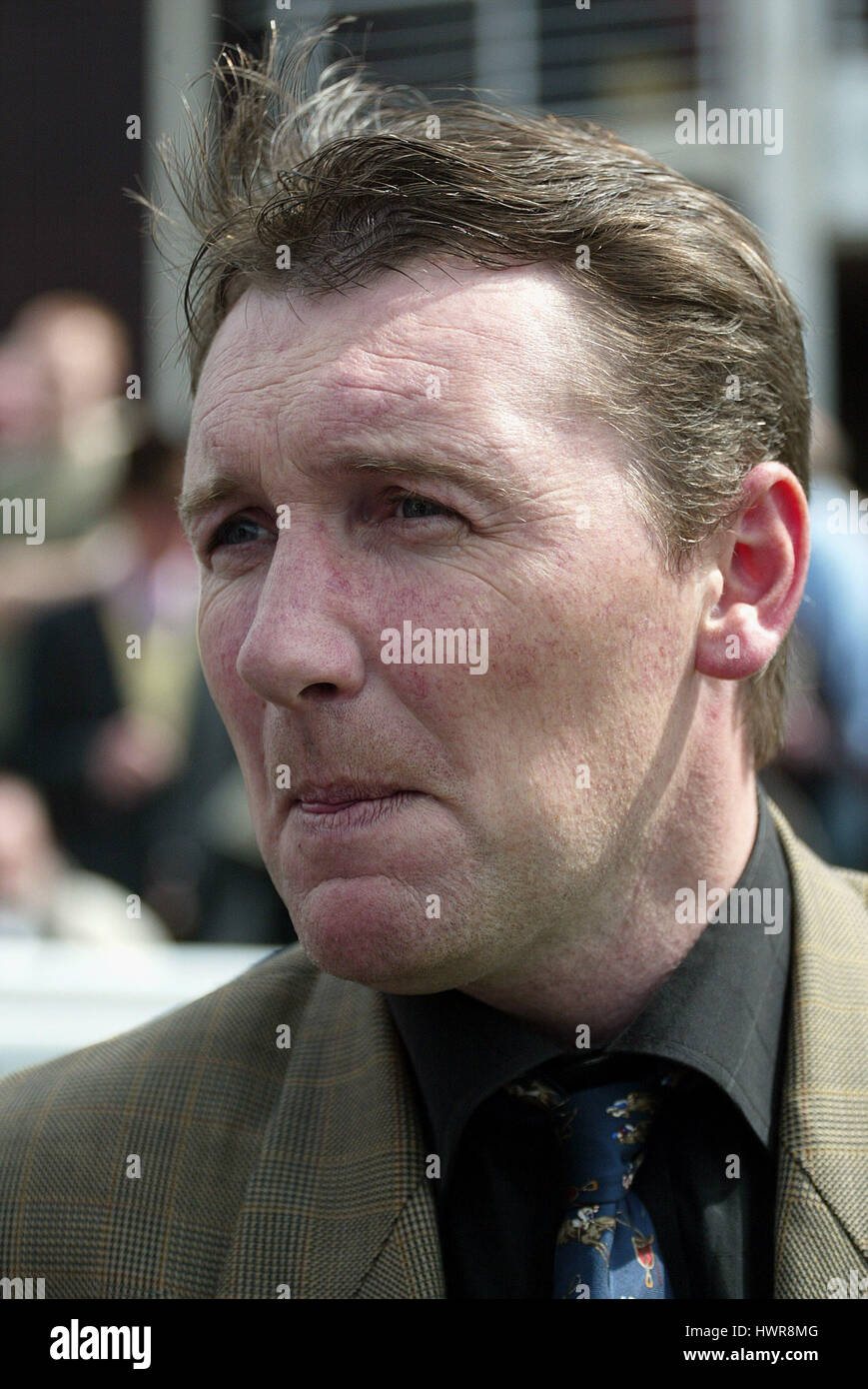DAVID FLOOD RACE HORSE TRAINER YORK RACECOURSE YORK ENGLAND 15 May 2005 ...
