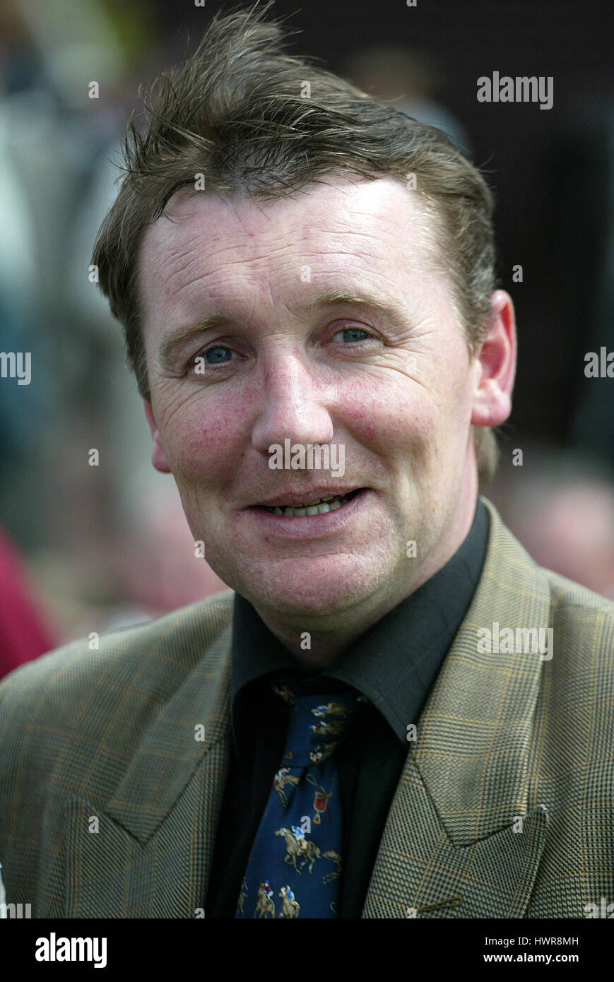 DAVID FLOOD RACE HORSE TRAINER YORK RACECOURSE YORK ENGLAND 15 May 2005 ...