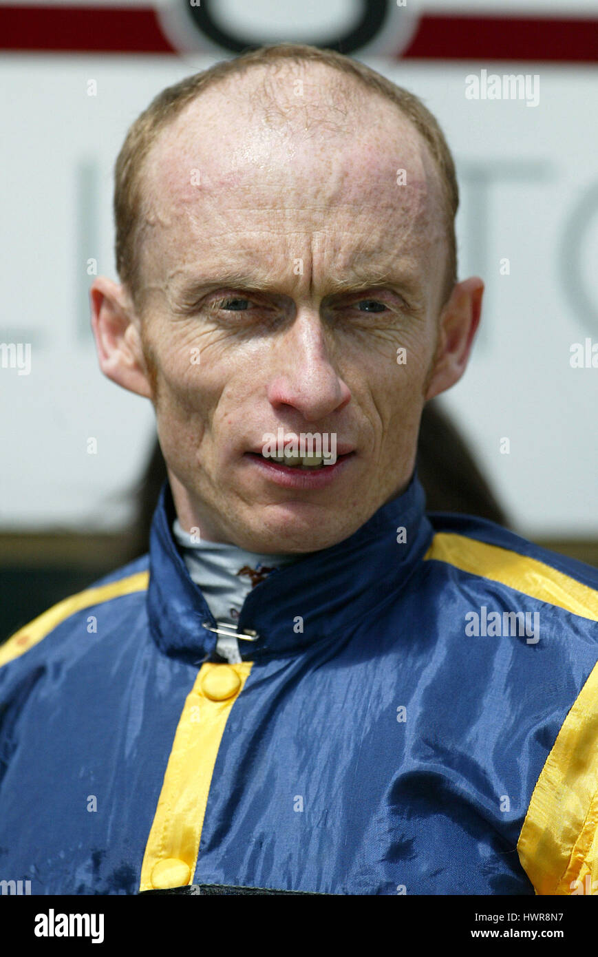 DALE GIBSON RACE HORSE TRAINER YORK RACECOURSE YORK ENGLAND 15 May 2005 ...