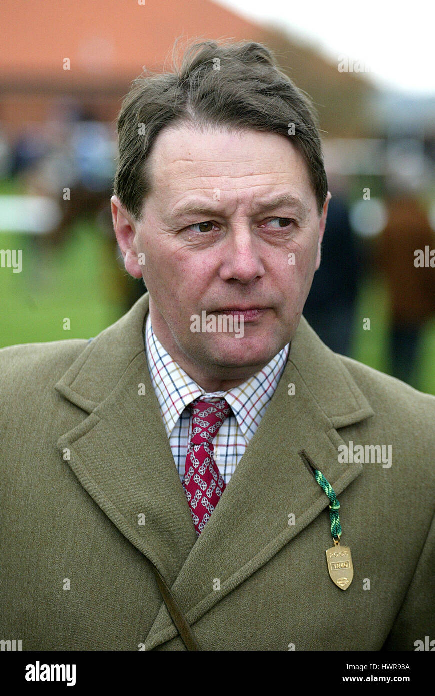 CHRIS WALL RACE HORSE TRAINER NEWMARKET RACECOURSE NEWMARKET 12 April ...