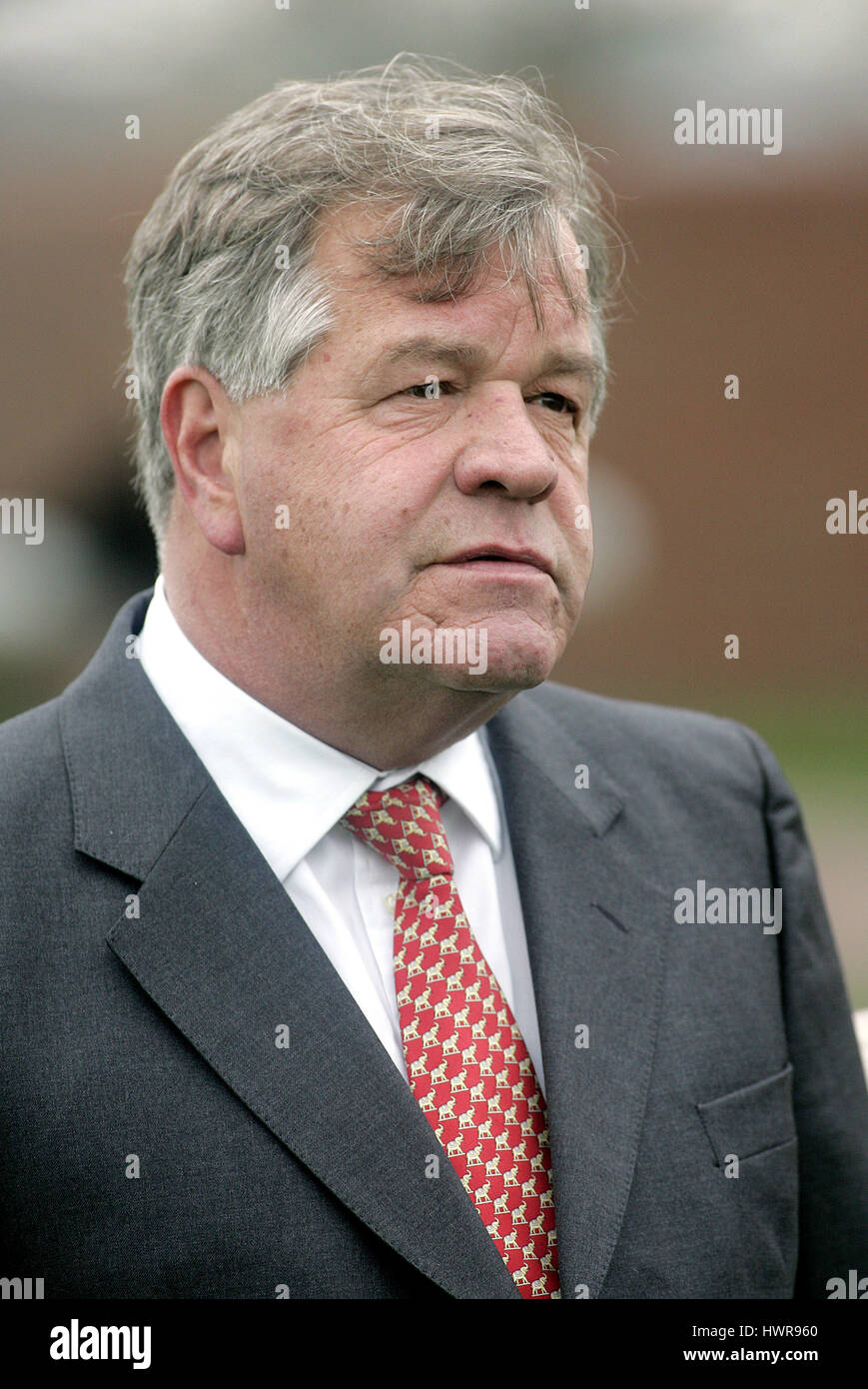 SIR MICHAEL STOUTE RACE HORSE TRAINER NEWMARKET RACECOURSE NEWMARKET 12 ...