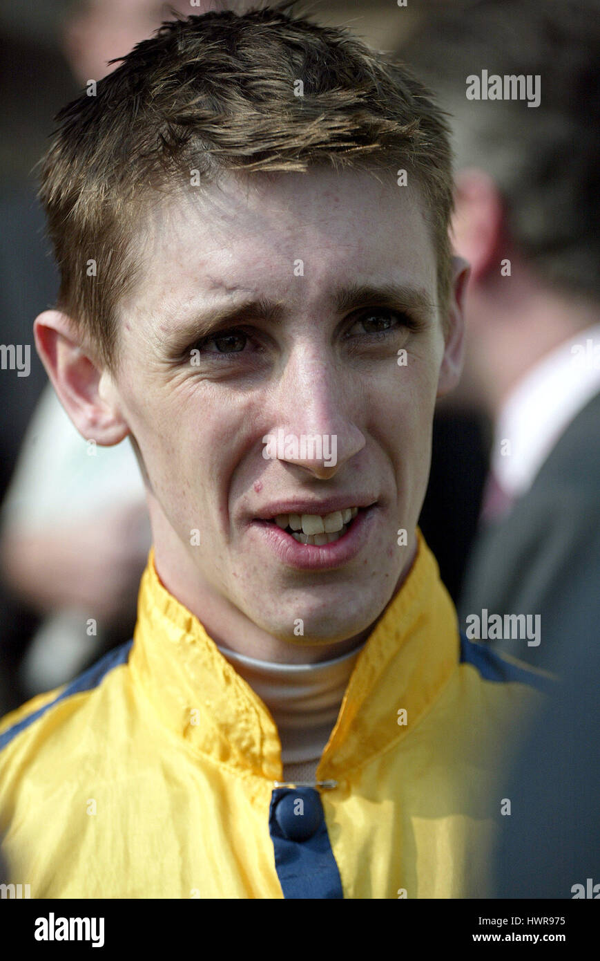 GEORGE BAKER JOCKEY DONCASTER RACECOURSE DONCASTER 01 April 2005 Stock ...