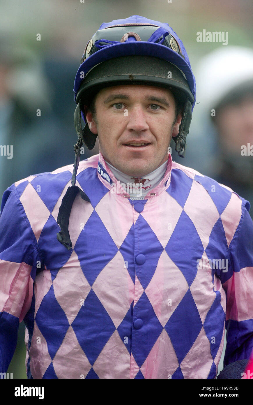 P.J. BENSON JOCKEY DONCASTER RACECOURSE DONCASTER 01 April 2005 Stock ...