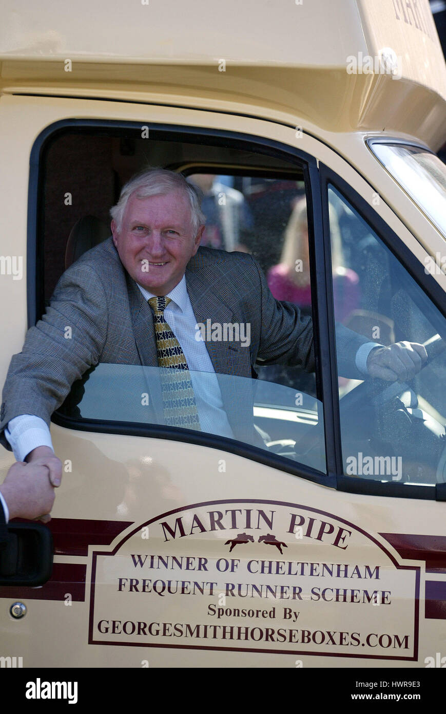 MARTIN PIPE RACE HORSE TRAINER CHELTENHAM RACECOURSE CHELTENHAM 18 ...
