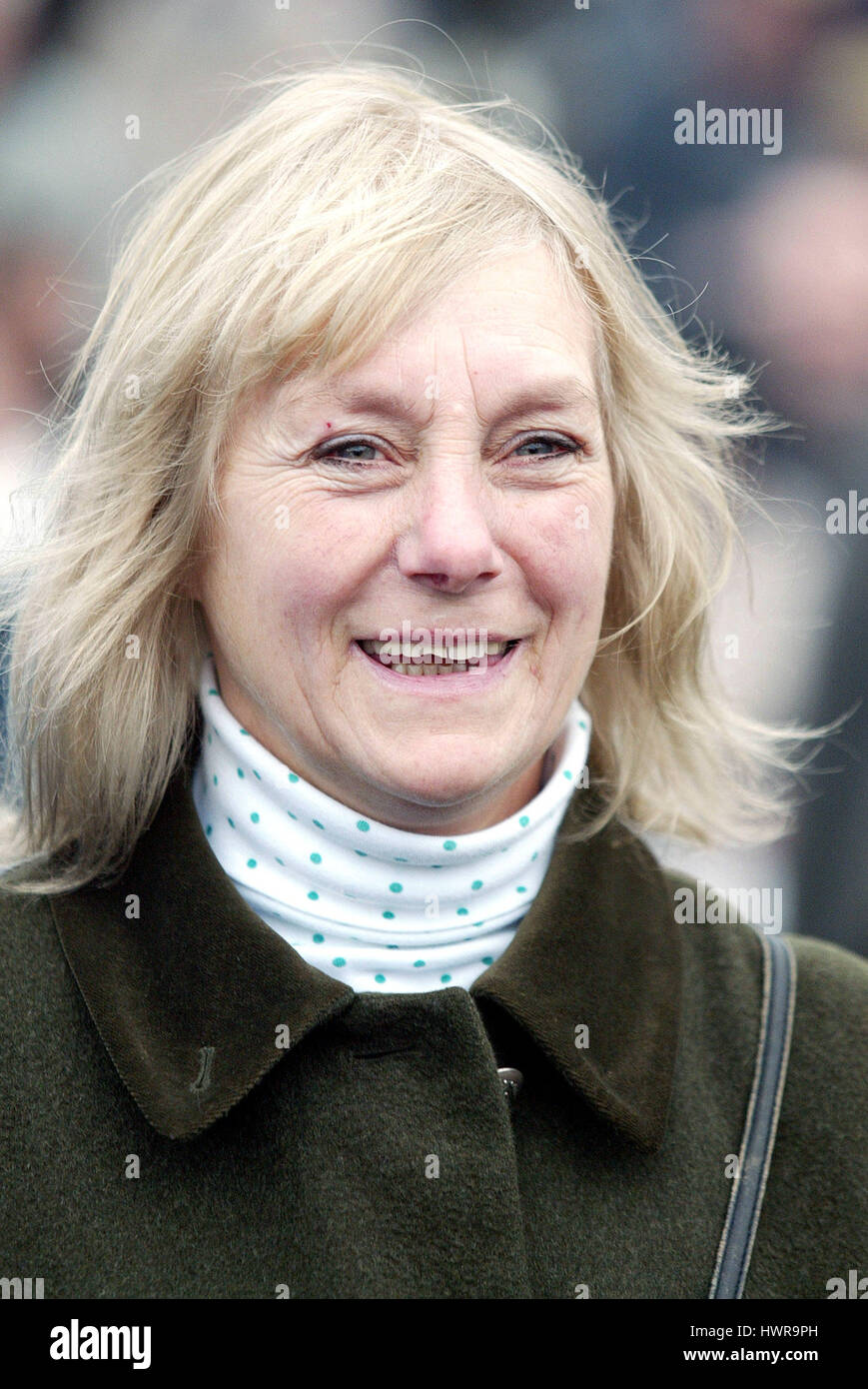 PAMELA SLY RACE HORSE TRAINER WETHERBY RACECOARSE WETHERBY ENGLAND 04 ...