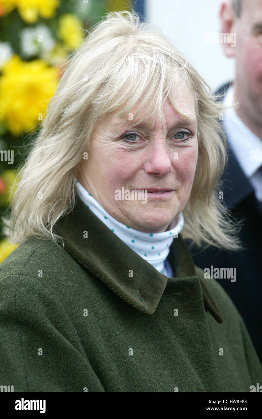 PAMELA SLY RACE HORSE TRAINER WETHERBY RACECOARSE WETHERBY ENGLAND 04 ...
