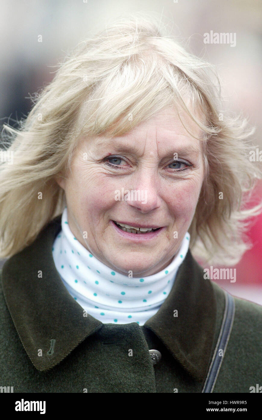 PAMELA SLY RACE HORSE TRAINER WETHERBY RACECOARSE WETHERBY ENGLAND 04 ...