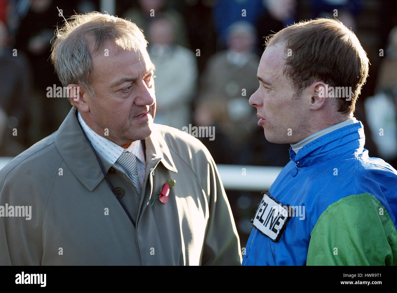 DAVID JOHNSON & TIMOTHY MURPHY RACE HORSE OWNER & JOCKEY CHELTENHAM ...