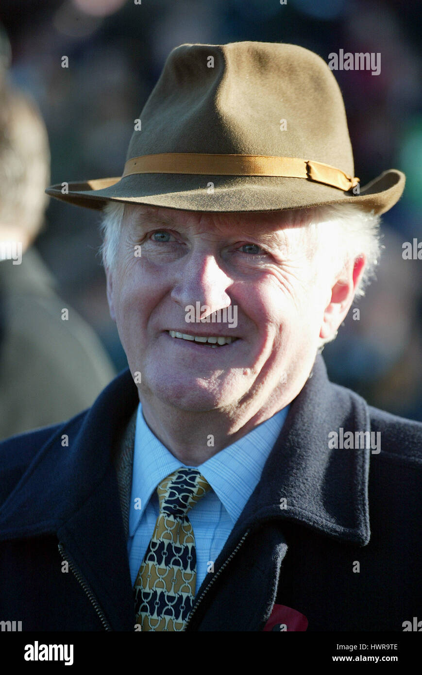 MARTIN PIPE RACE HORSE TRAINER CHELTENHAM RACECOURSE CHELTENHAM 13 ...