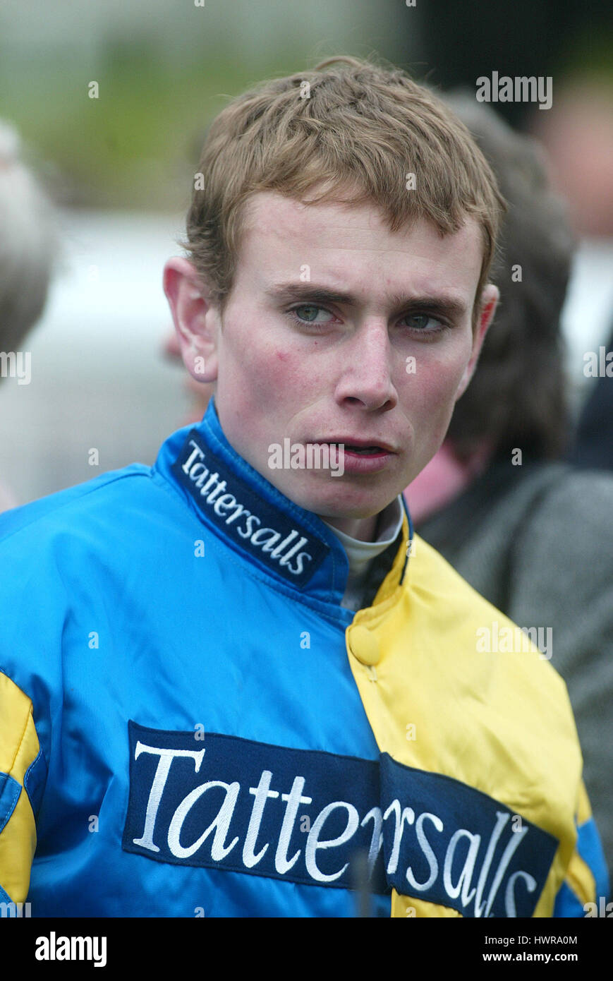 RYAN MOORE JOCKEY YORK RACECOUSRE YORK ENGLAND 13 May 2004 Stock Photo ...