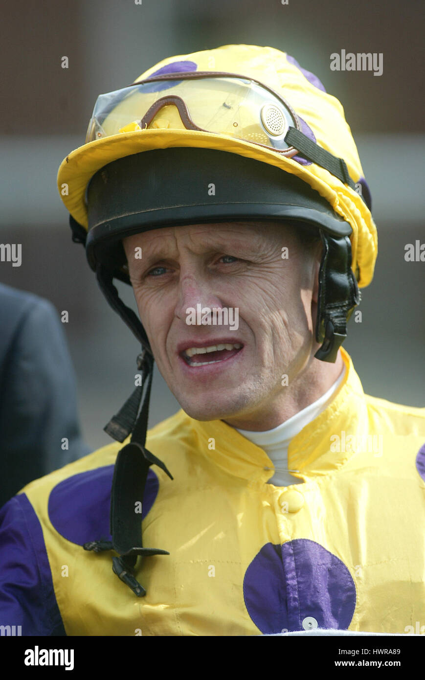 PAUL EDDERY JOCKEY NEWMARKET RACECOURSE NEWMARKET 14 April 2004 Stock ...