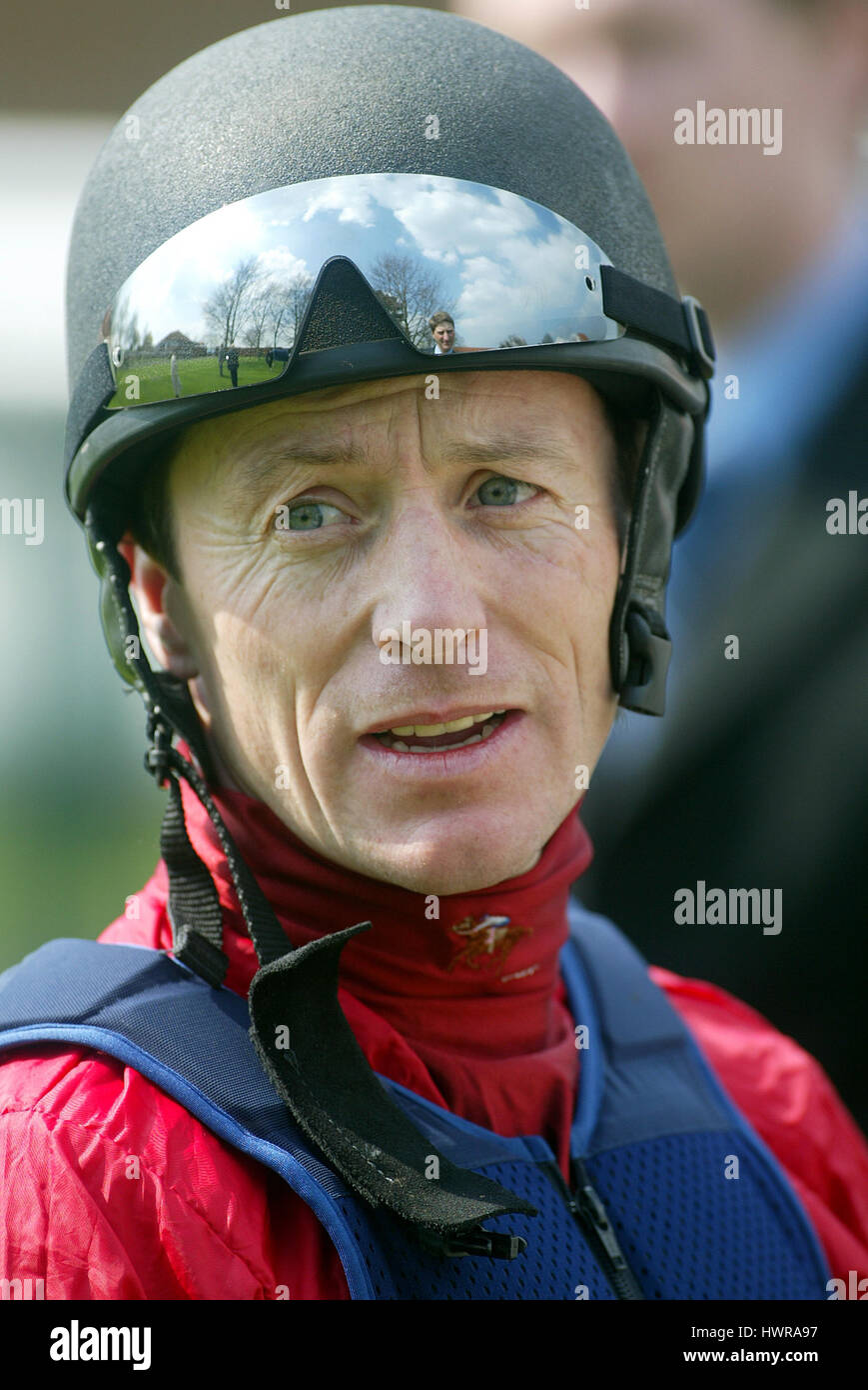 KIEREN FALLON JOCKEY NEWMARKET RACECOURSE NEWMARKET 15 April 2004 Stock ...