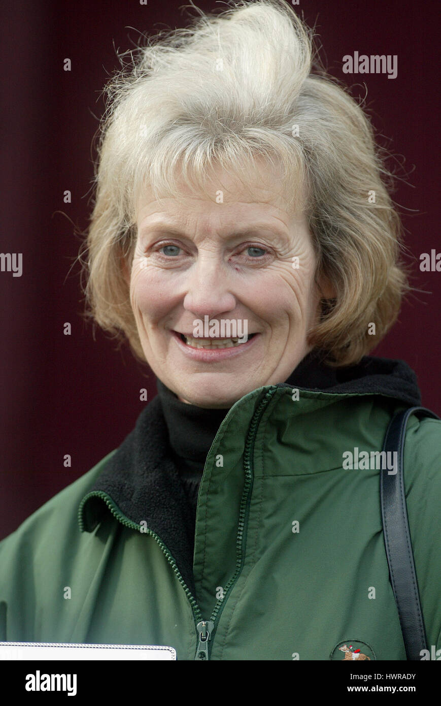 LINDA STUBBS RACE HORSE TRAINER DONCASTER DONCASTER RACECOURSE 25 March ...