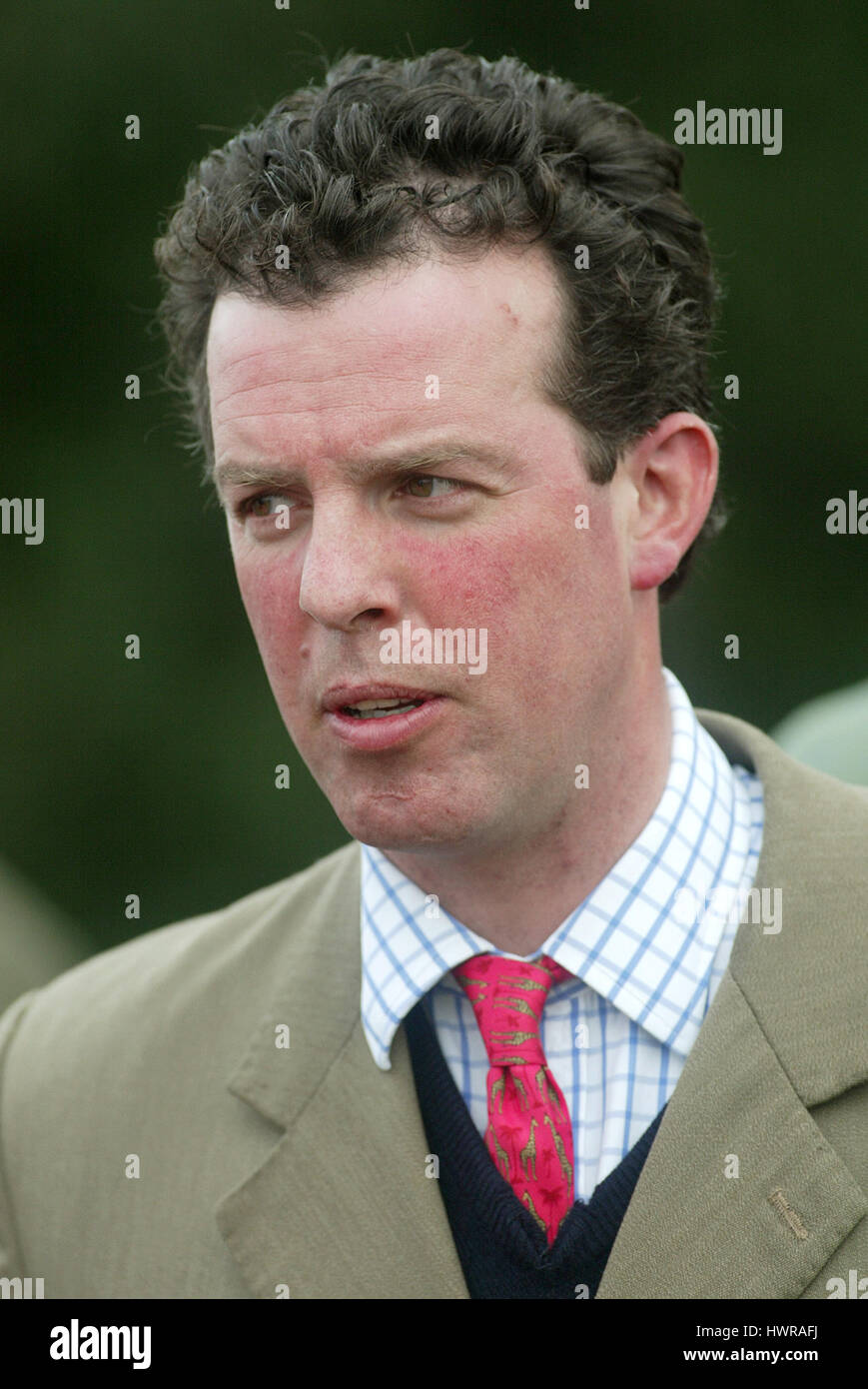 TOM GEORGE RACE HORSE TRAINER CHELTENHAM RACECOURSE CHELTENHAM ENGLAND ...
