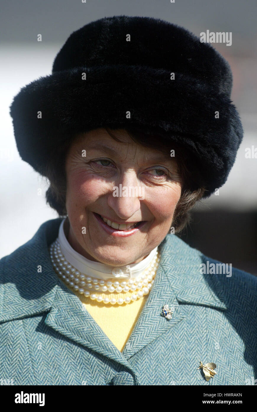 HENRIETTA KNIGHT RACE HORSE TRAINER CHELTENHAM RACECOURSE CHELTENHAM ...
