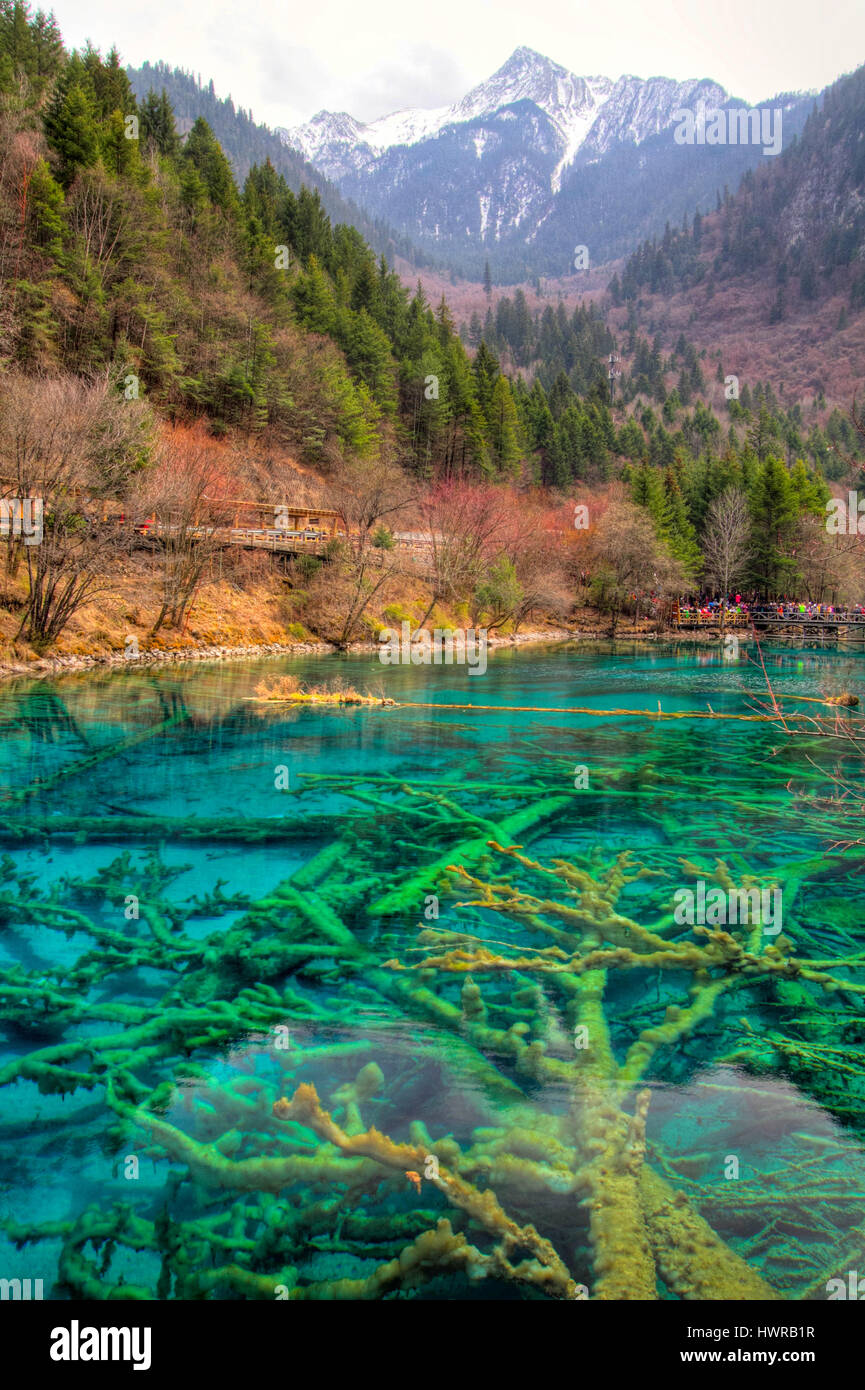 Jiuzhaigou national park hi-res stock photography and images - Alamy