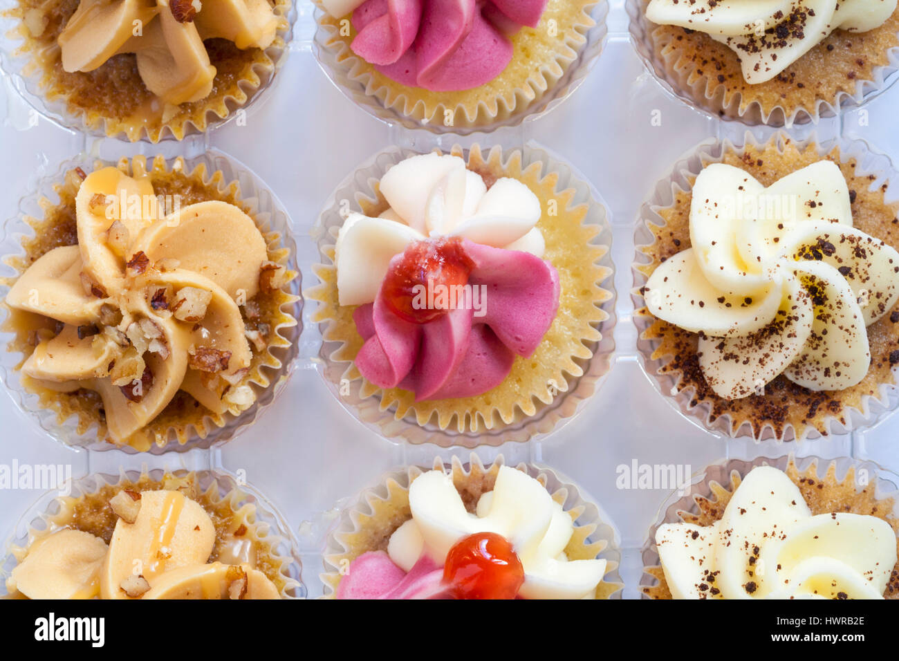 Cupcakes - M&S 9 ice cream cupcake selection - toffee and pecan ...