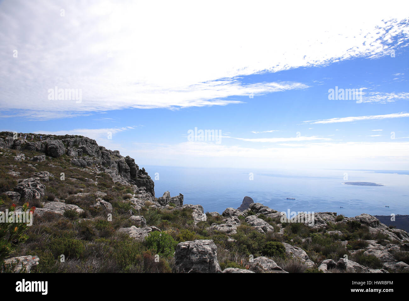 Landscape of Table Mountain Stock Photo - Alamy