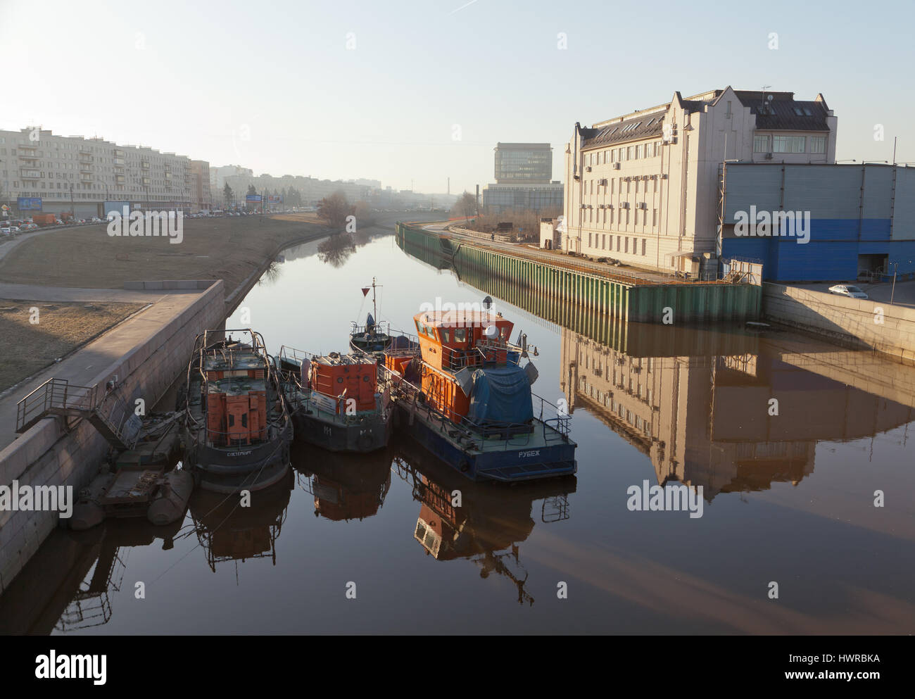 Okhta river hi-res stock photography and images - Alamy