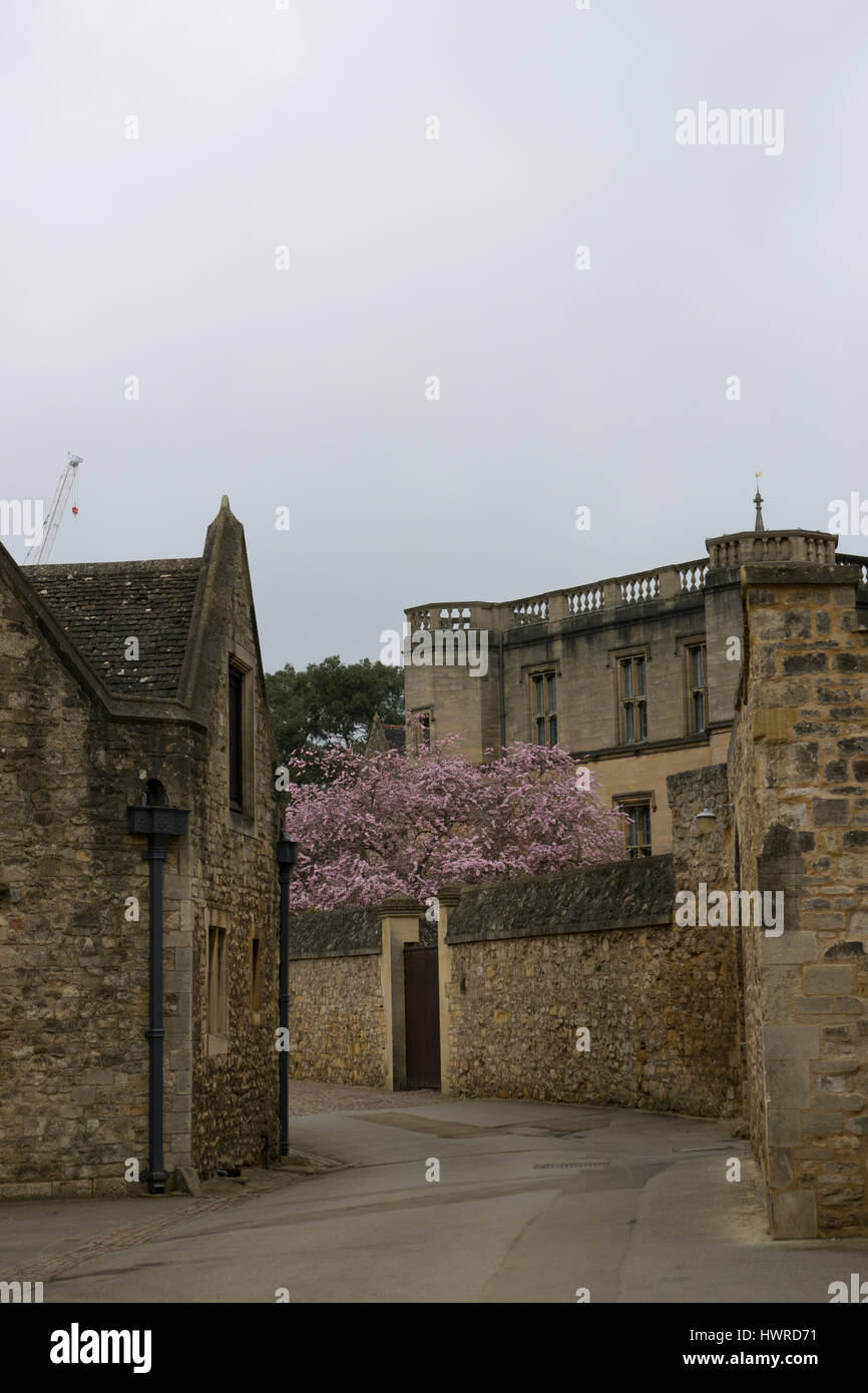 Glorious Cotswold buildings throughout the ages Stock Photo - Alamy