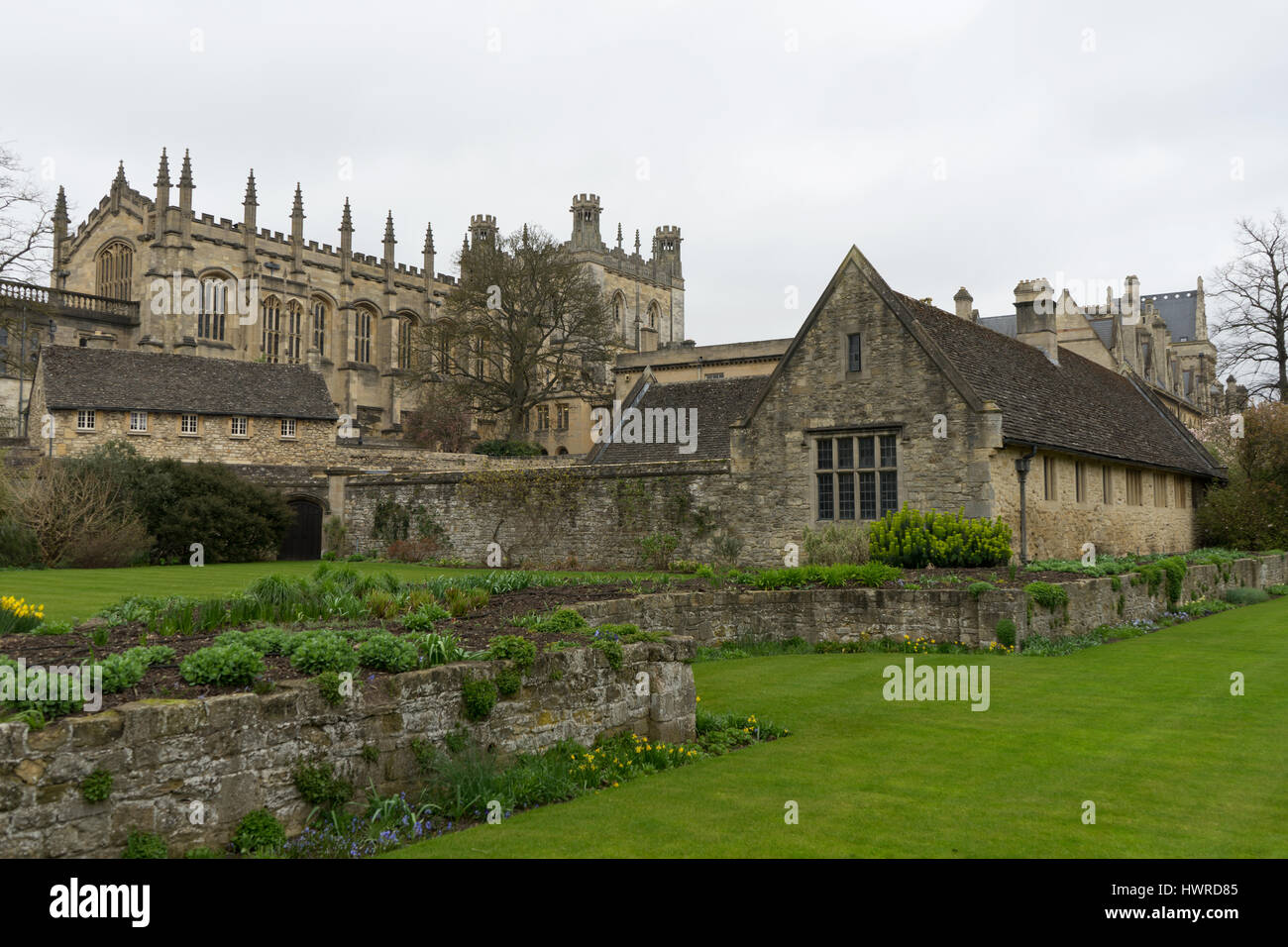 Glorious Cotswold buildings throughout the ages Stock Photo - Alamy