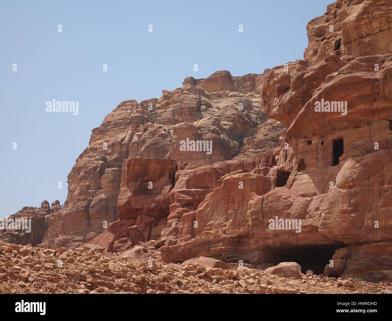 Colourful rocks petra hi-res stock photography and images - Alamy
