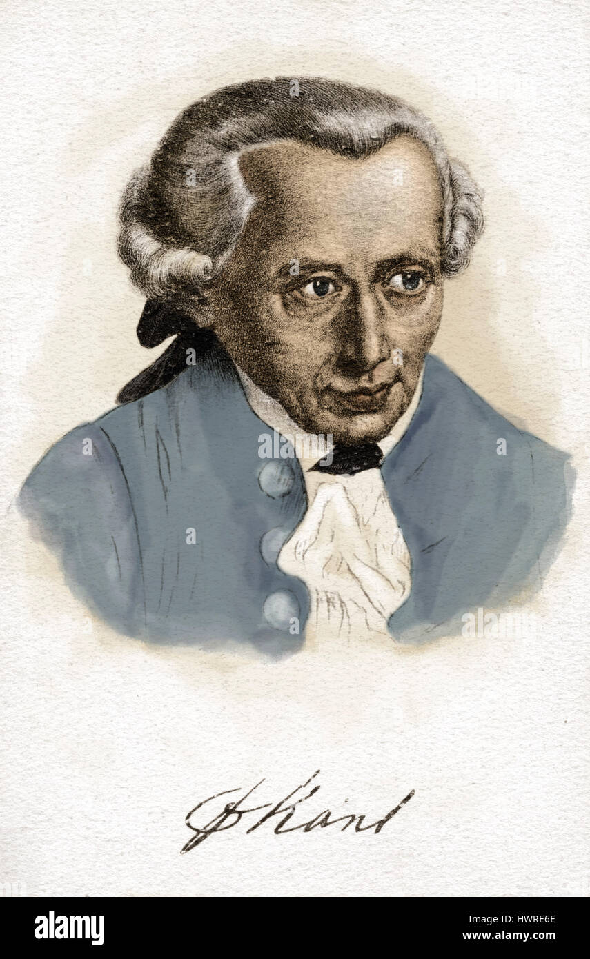 1724 immanuel kant hi-res stock photography and images - Alamy