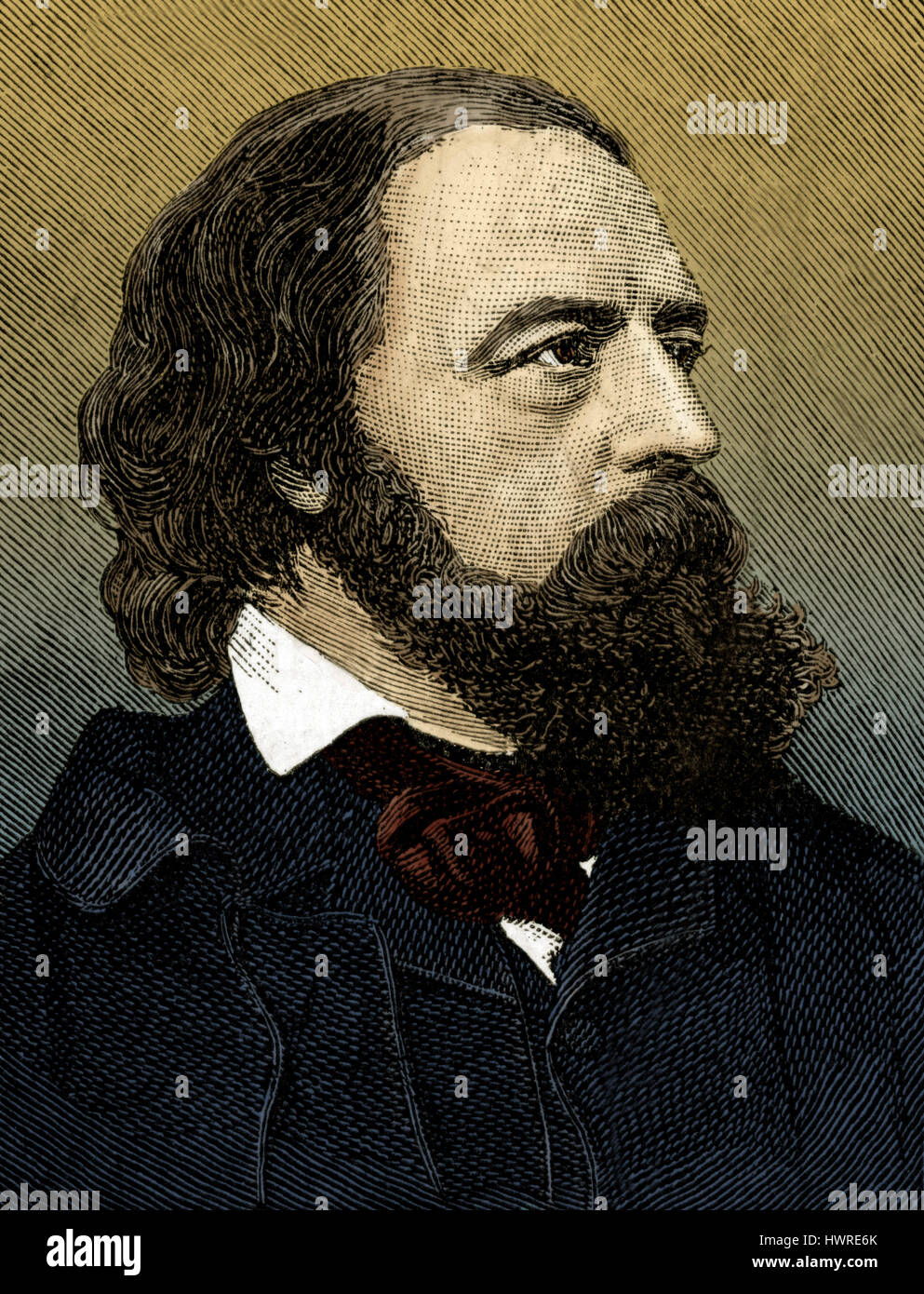 Alfred, Lord Tennyson, 1st Baron Tennyson (6 August 1809 – 6 October ...