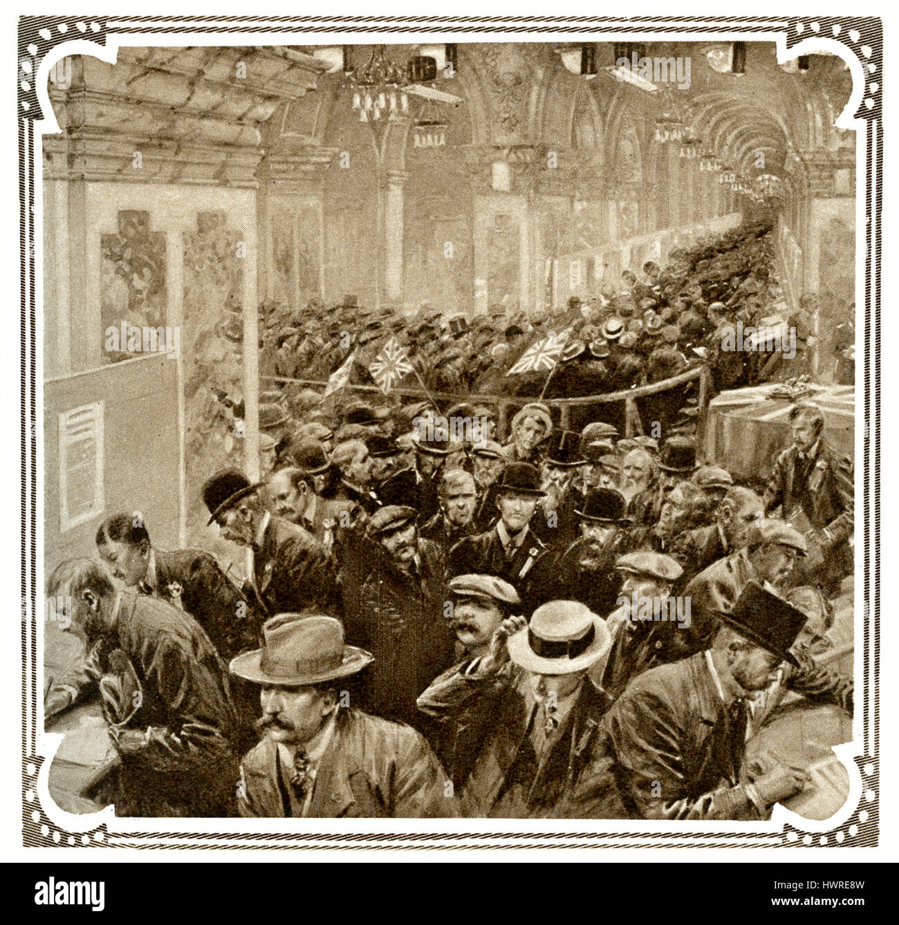 Irish troubles 1912 - Ulstermen sign a covenant against home rule in ...