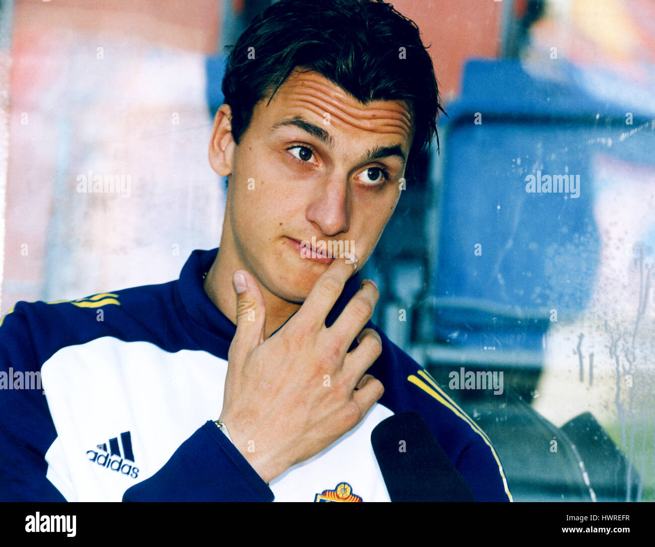 Portrait football player hi-res stock photography and images - Alamy