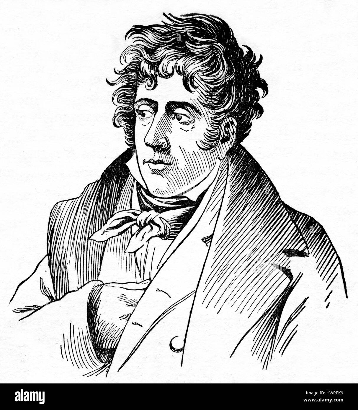 Francois rene viscount Black and White Stock Photos & Images - Alamy
