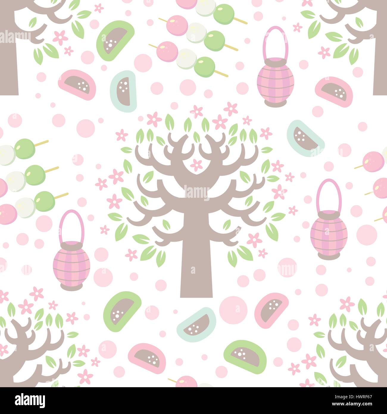 Hanami festival traditional Stock Vector Images - Alamy