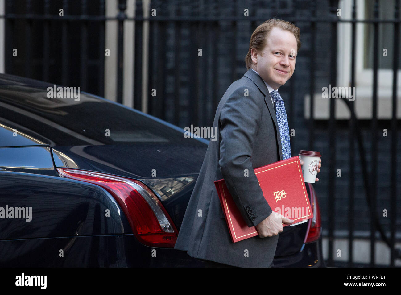 London, UK. 21st March, 2017. Ben Gummer MP, Minister for the Cabinet ...