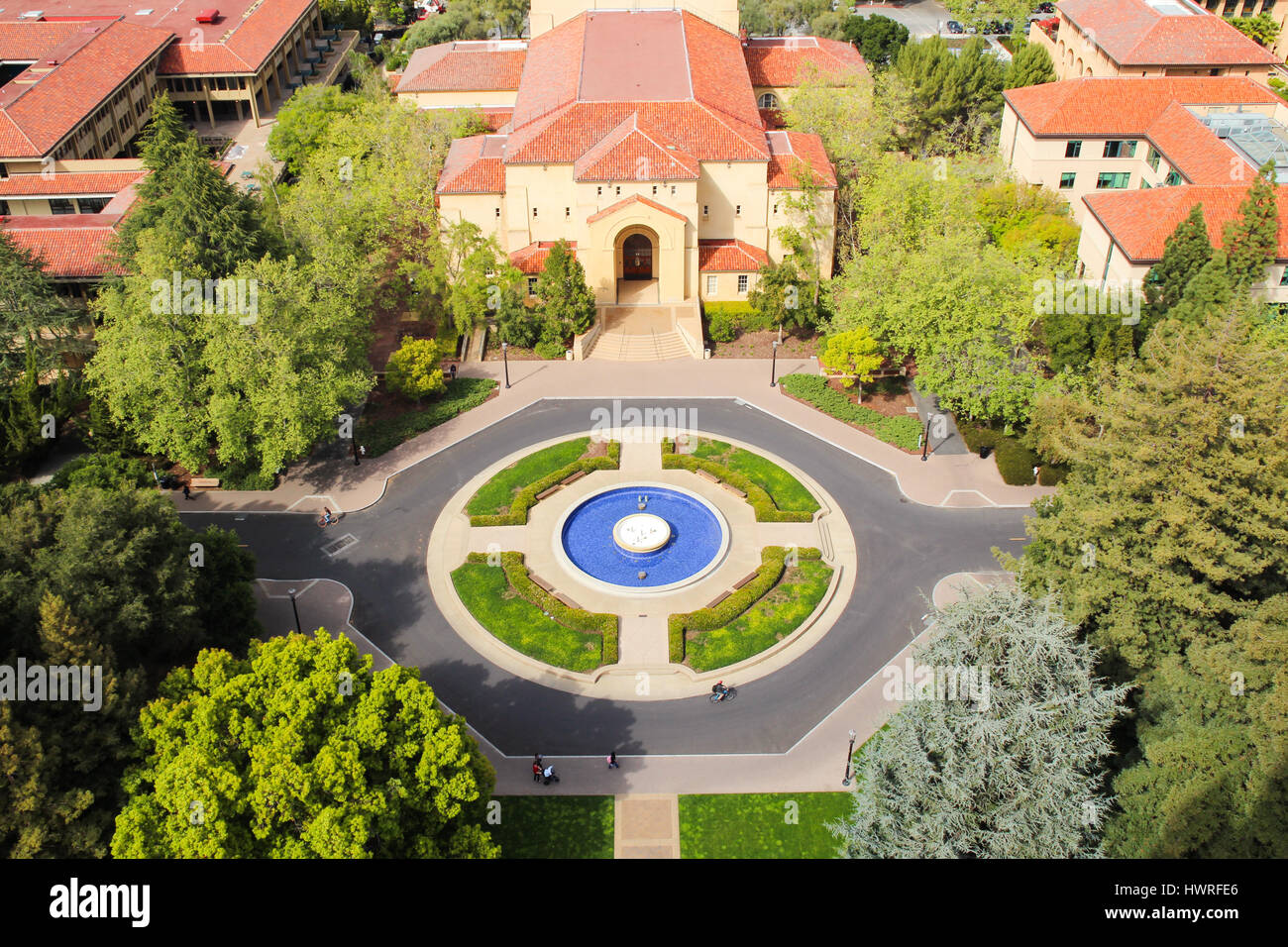 Stanford university aerial hi-res stock photography and images - Alamy