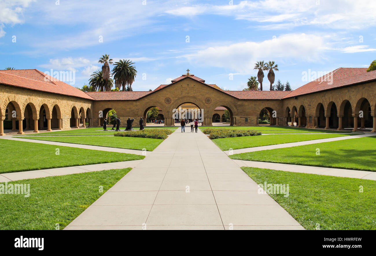 Stanford, CA - April 03 2014 : Memorial Church at Stanford University ...