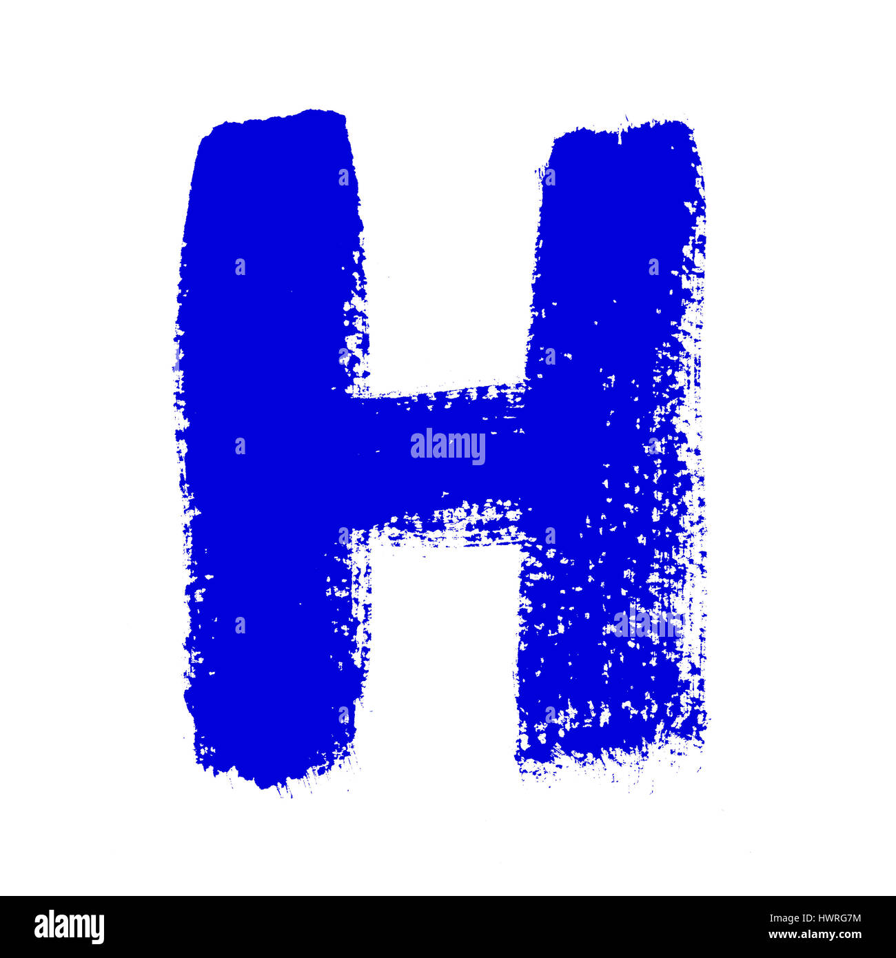 H - Colorful alphabet isolated over the white background Stock Photo ...