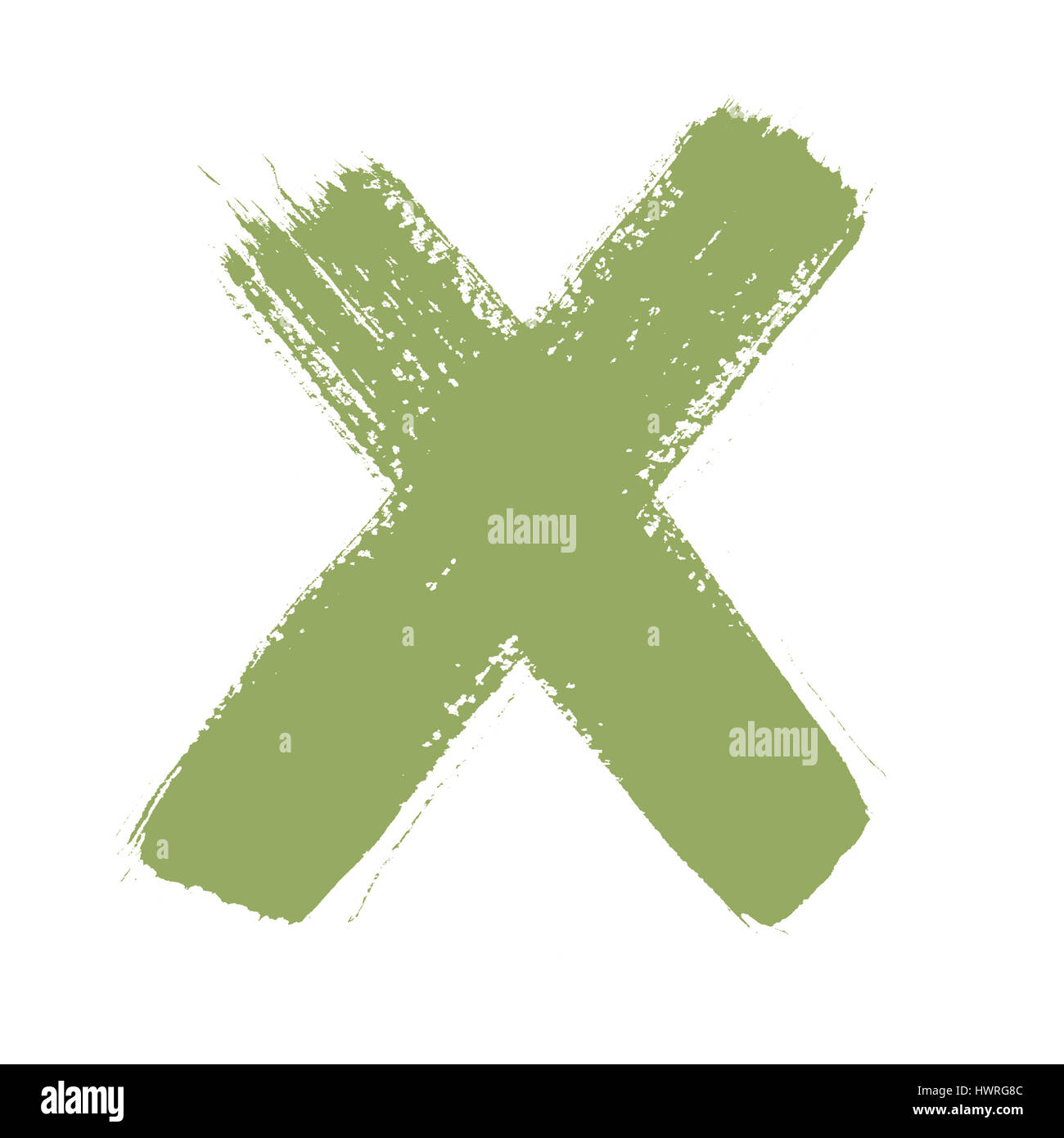 X - Colorful alphabet isolated over the white background Stock Photo ...